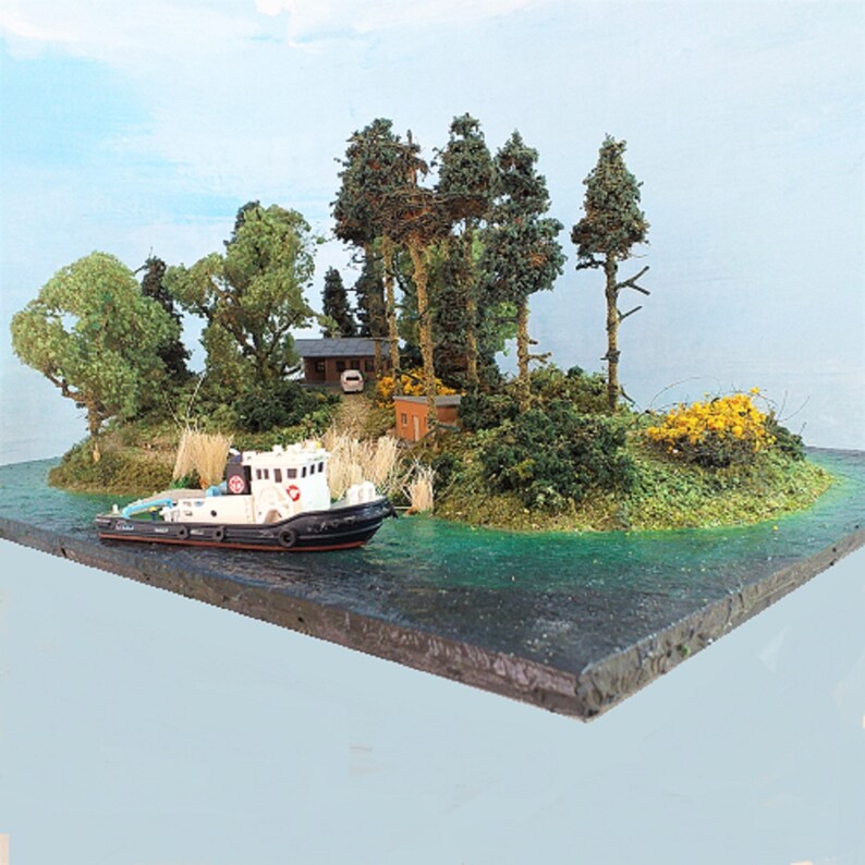 Island Diorama in Scale 1/160 | Etsy