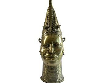 Ife Bronze Head – Ancient African Sculpture Poster | Nigerian Heritage ...