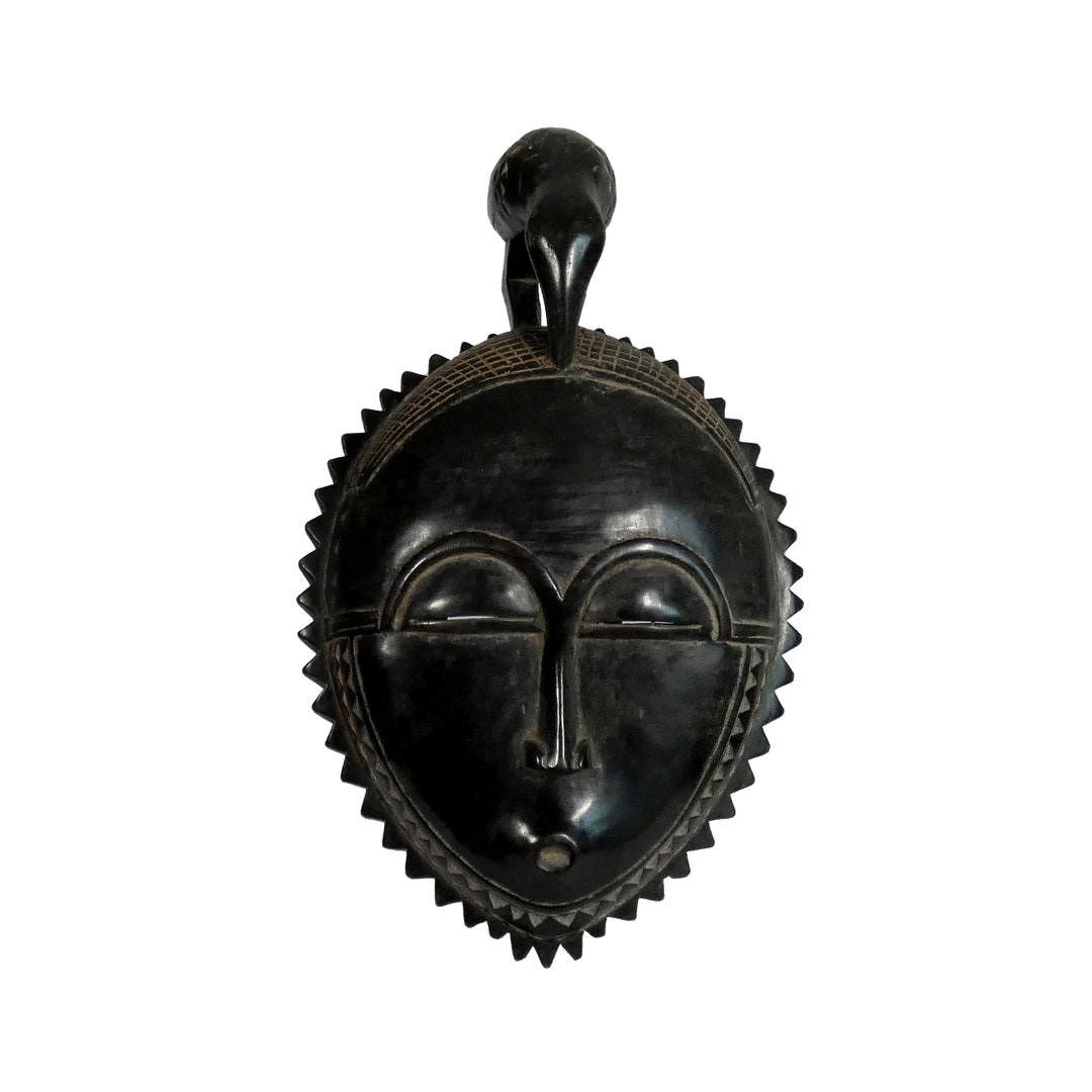 African Baoule Mask African Wood Mask African Collectors Mask Ivory ...