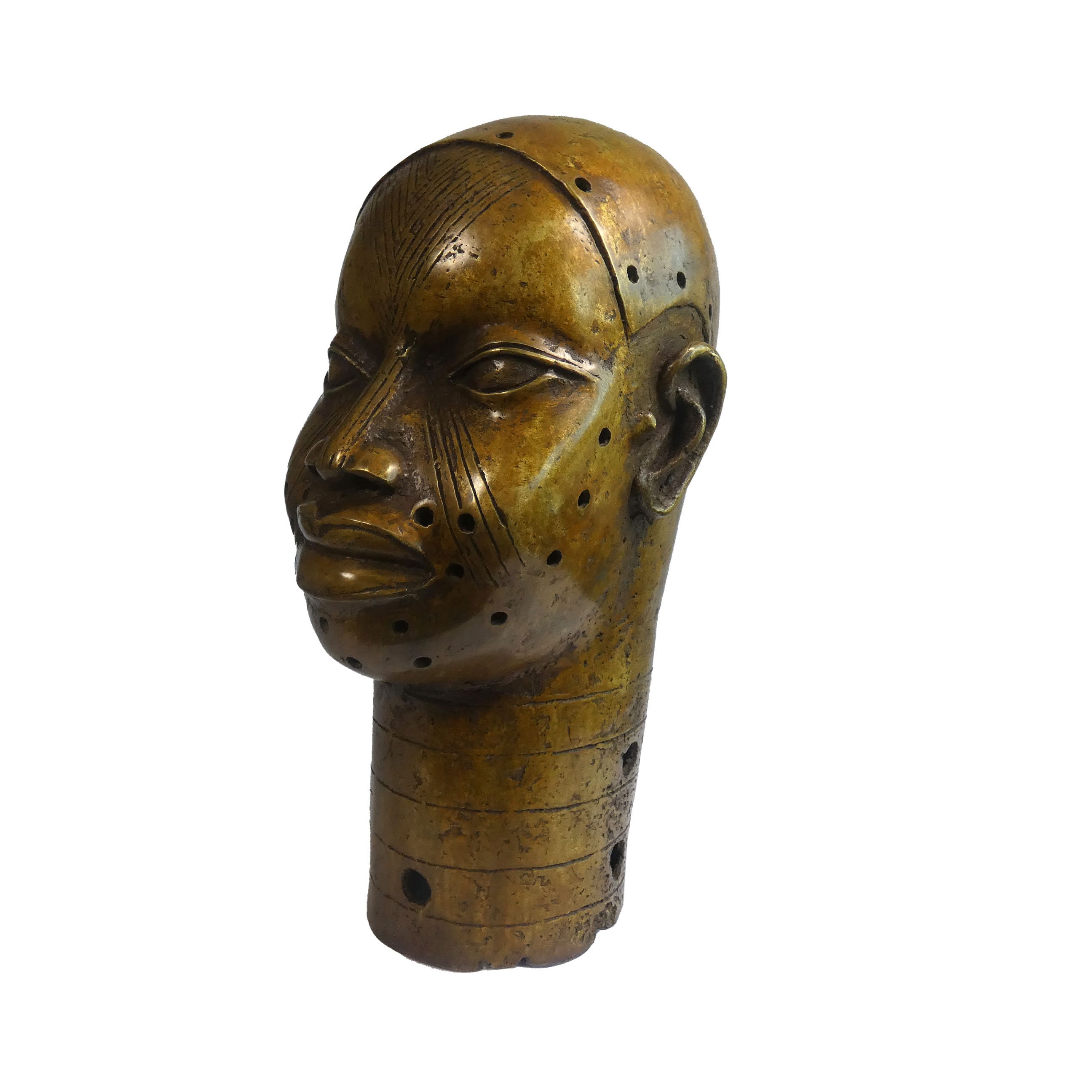 Ife Bronze Head – Rare Nigerian Sculpture | Classical African Art - Etsy