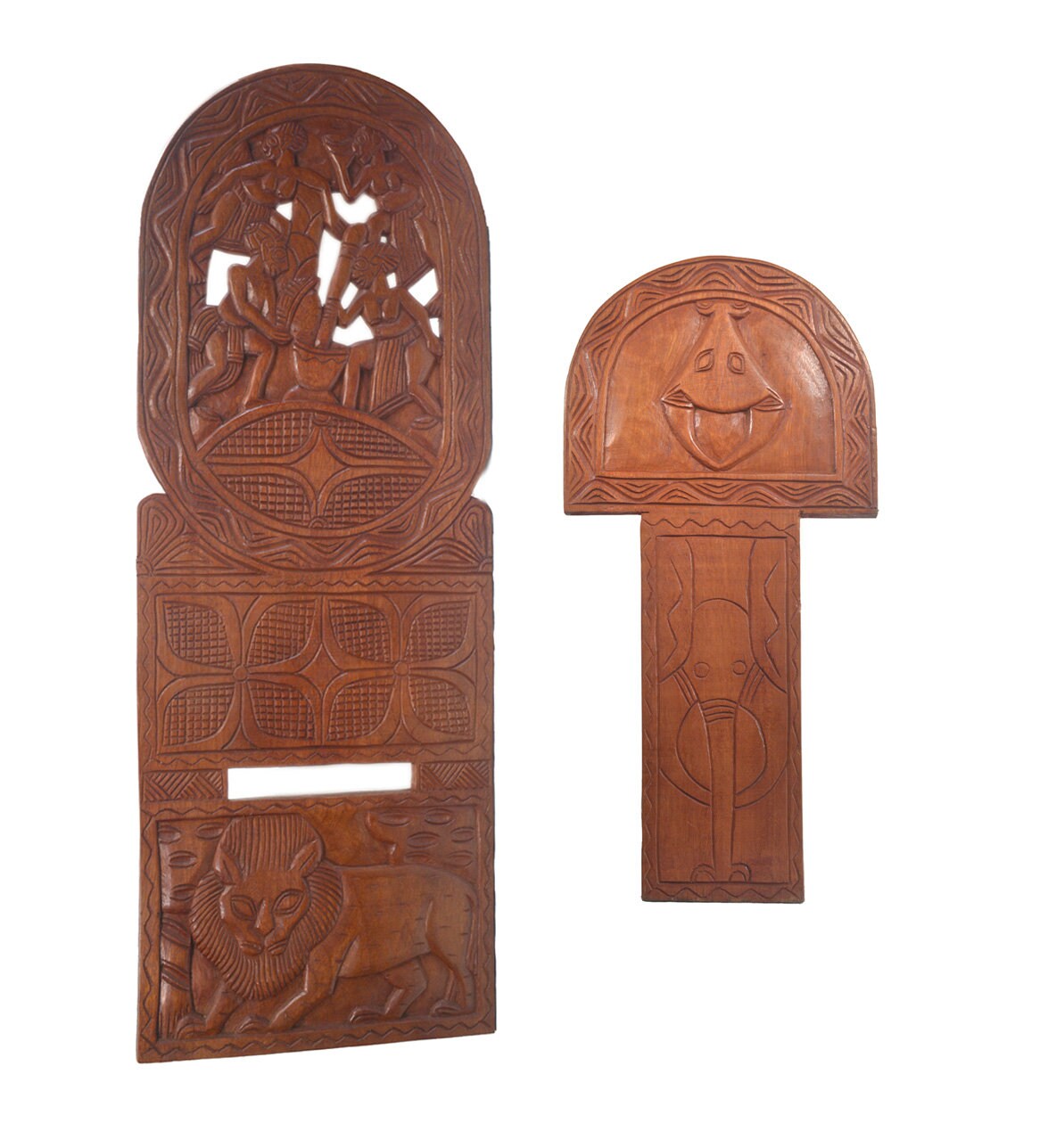 Traditional African Wood Carved Chair, African Art and Crafts - Etsy