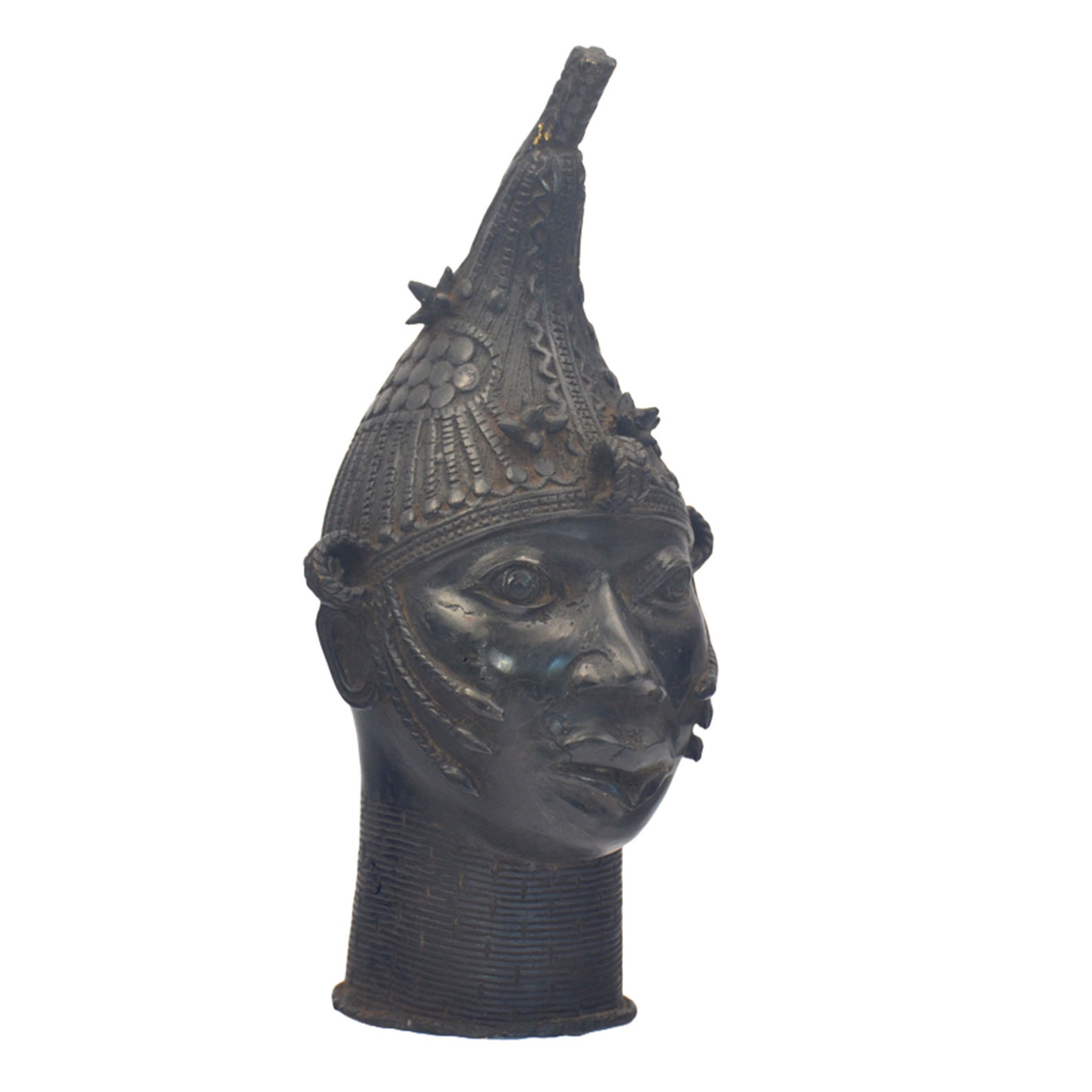 Ife Bronze Head – Yoruba Queen African Bust Nigeria | Classical African ...