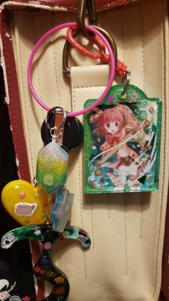 Madoka Magica Magia Record Madokami Godoka Soul Gem Charm - Etsy