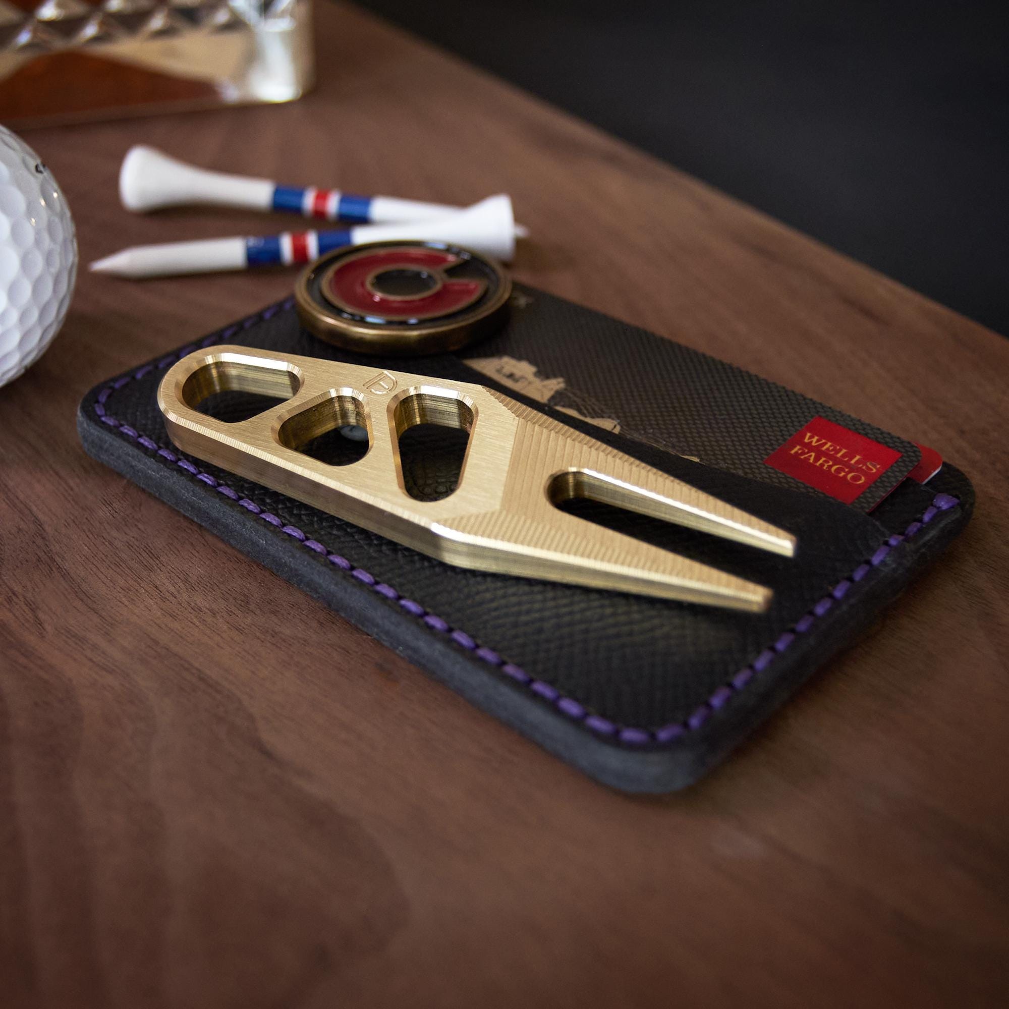 Milled Brass Golf Divot Tool: Handcrafted USA Design - Etsy