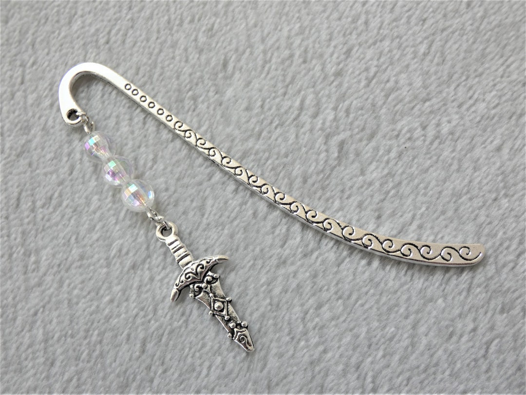 Dagger Bookmark / Sword Bookmark / Fantasy Bookmark for Booklover ...