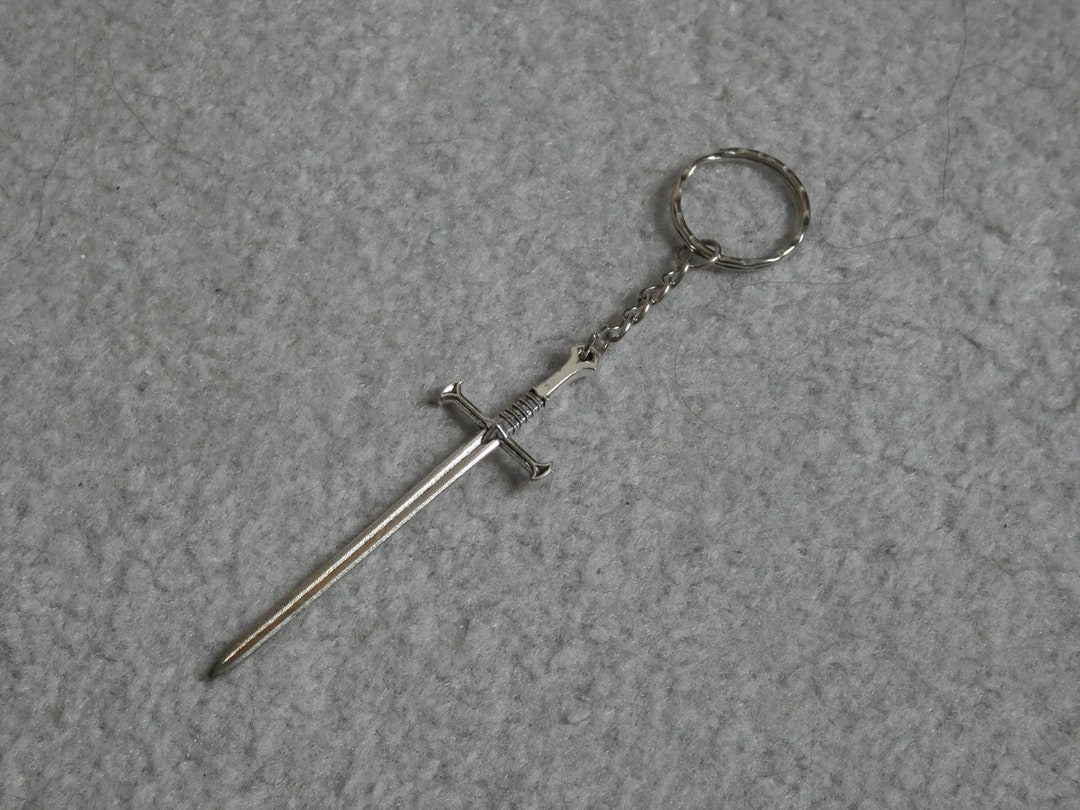 Sword Anduril Keyring / Fantasy Keyring / Metal Sword / Gothic - Etsy