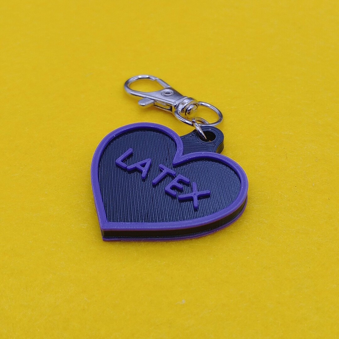 Latex Keychain - Etsy