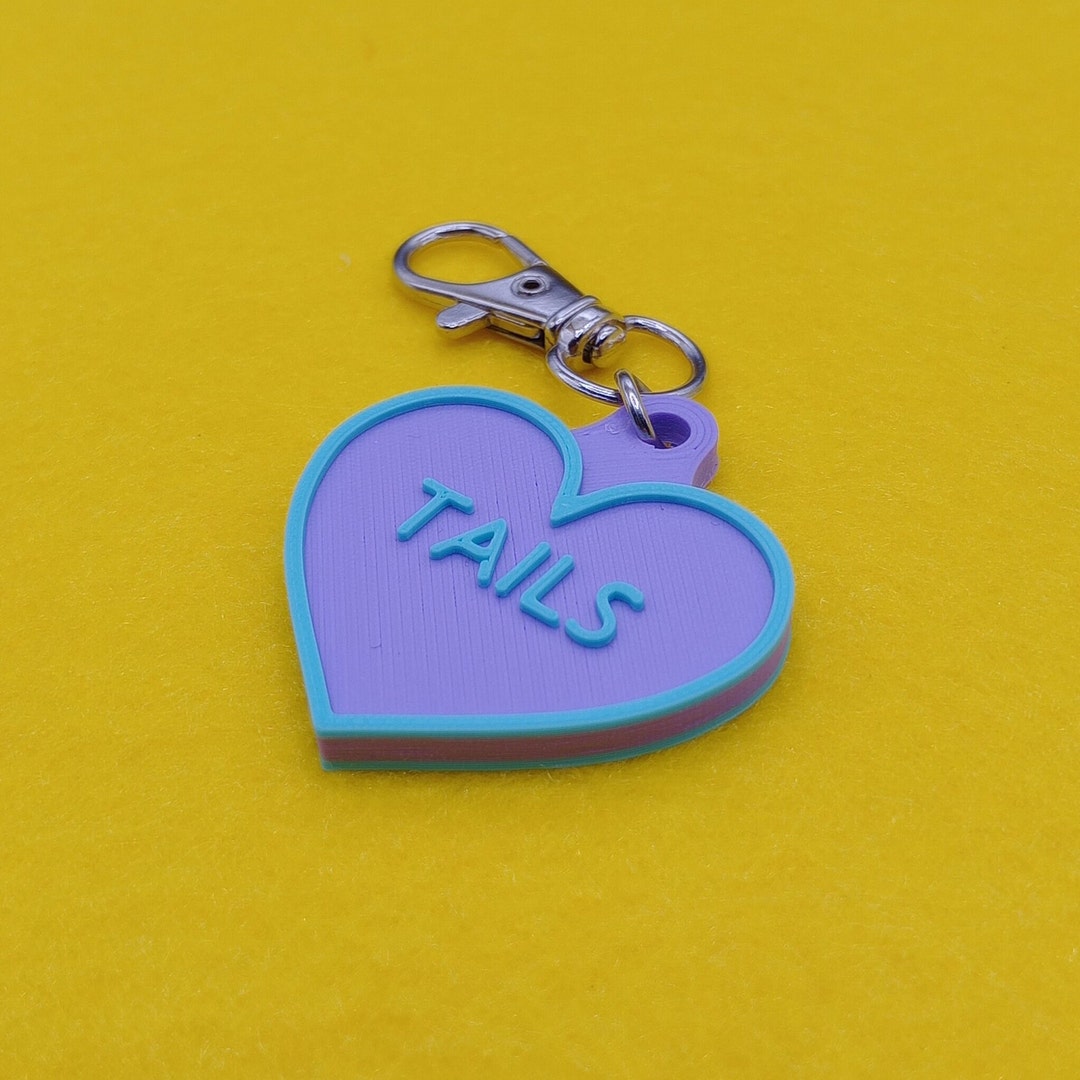 Tails Keychain - Etsy