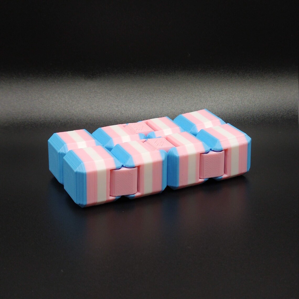 Trans Infinity Cube Fidget Toy - Etsy
