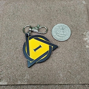 ΘΔ Therian Keychain - Etsy