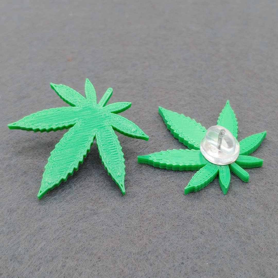 Weed Pin - Etsy