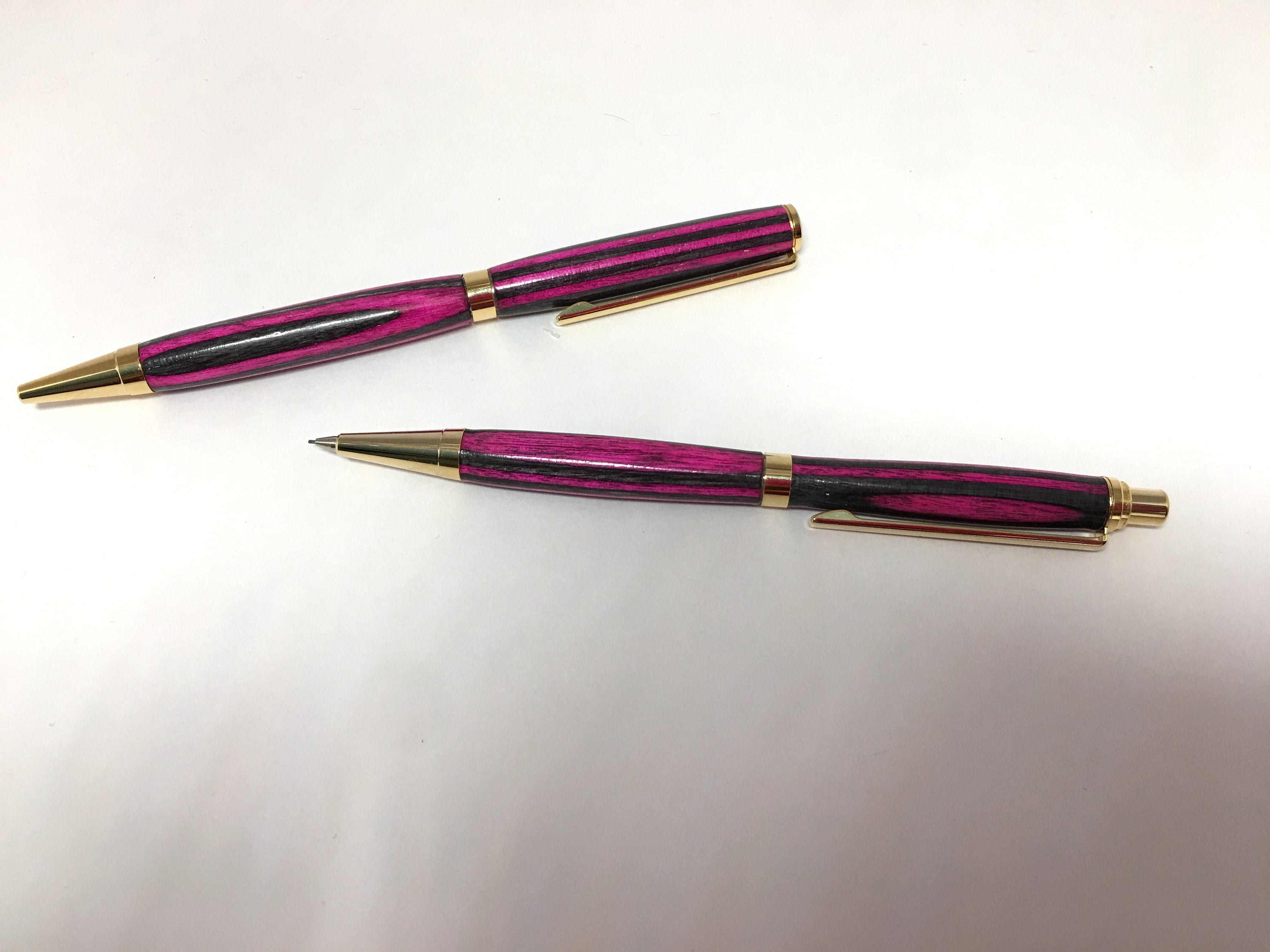 Handmade Pen and Pencil Set, Ballpoint Ink Pen, Handcrafted Ballpoint ...