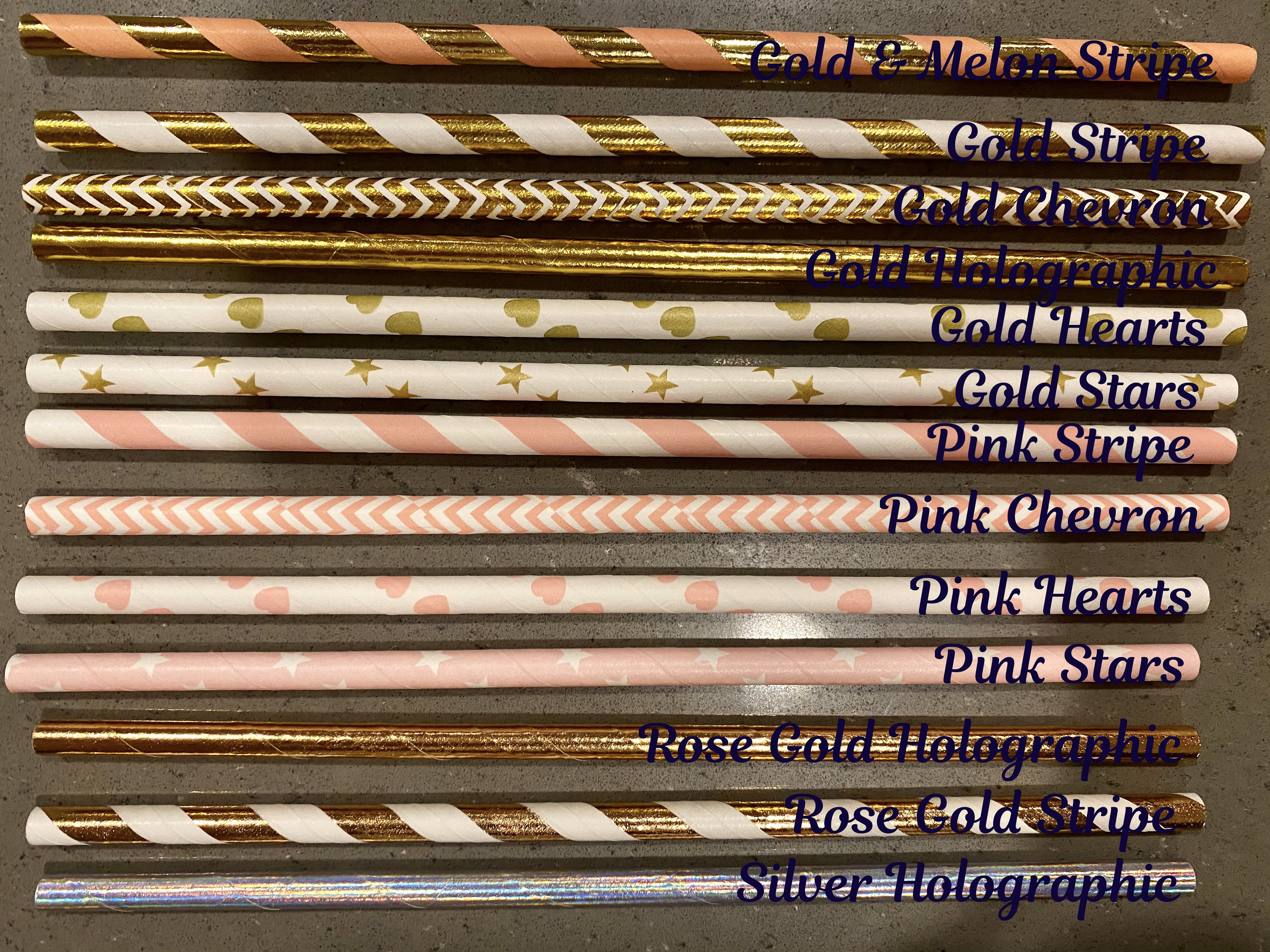 Ring Paper Straws, Engagement Ring Paper Straws, Bridal Shower Paper ...