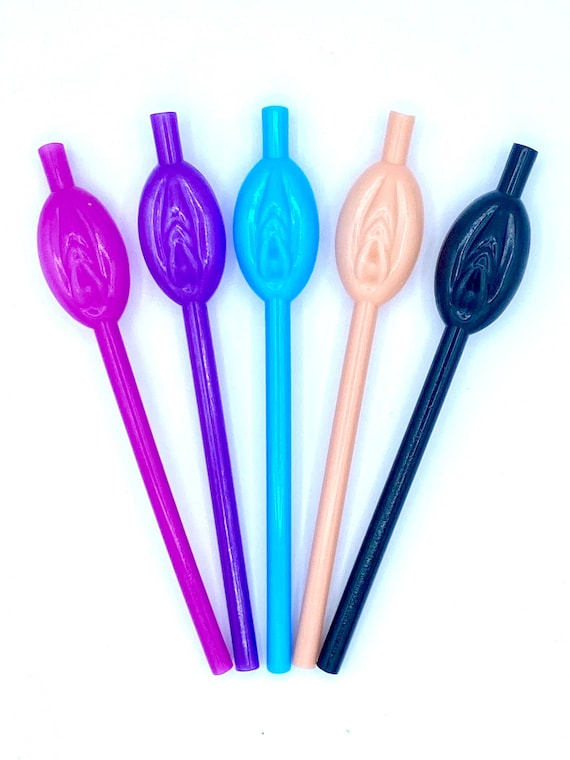 Vagina Straws Bachelor Party Favors Pussy Straws - Etsy