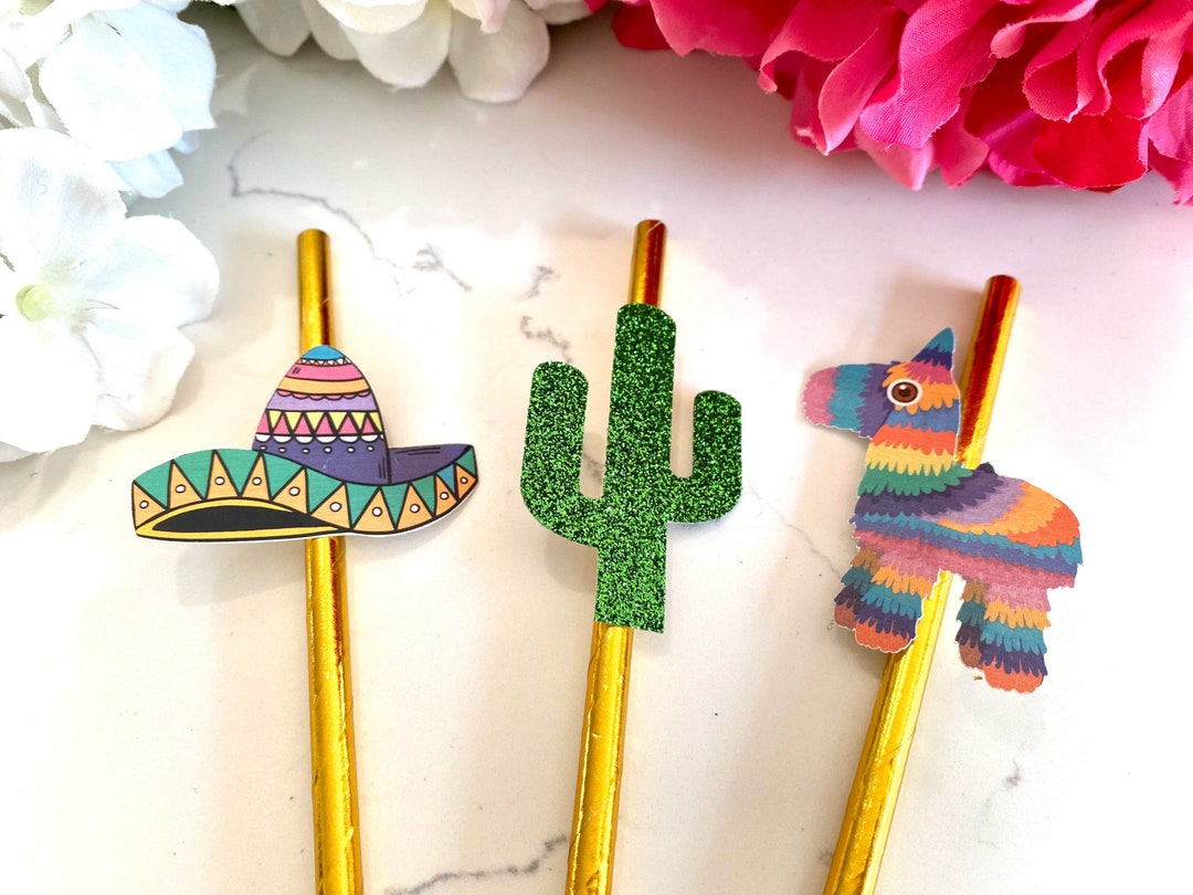 Final Fiesta Paper Straws, Last Fiesta, Bachelorette Paper Straws ...