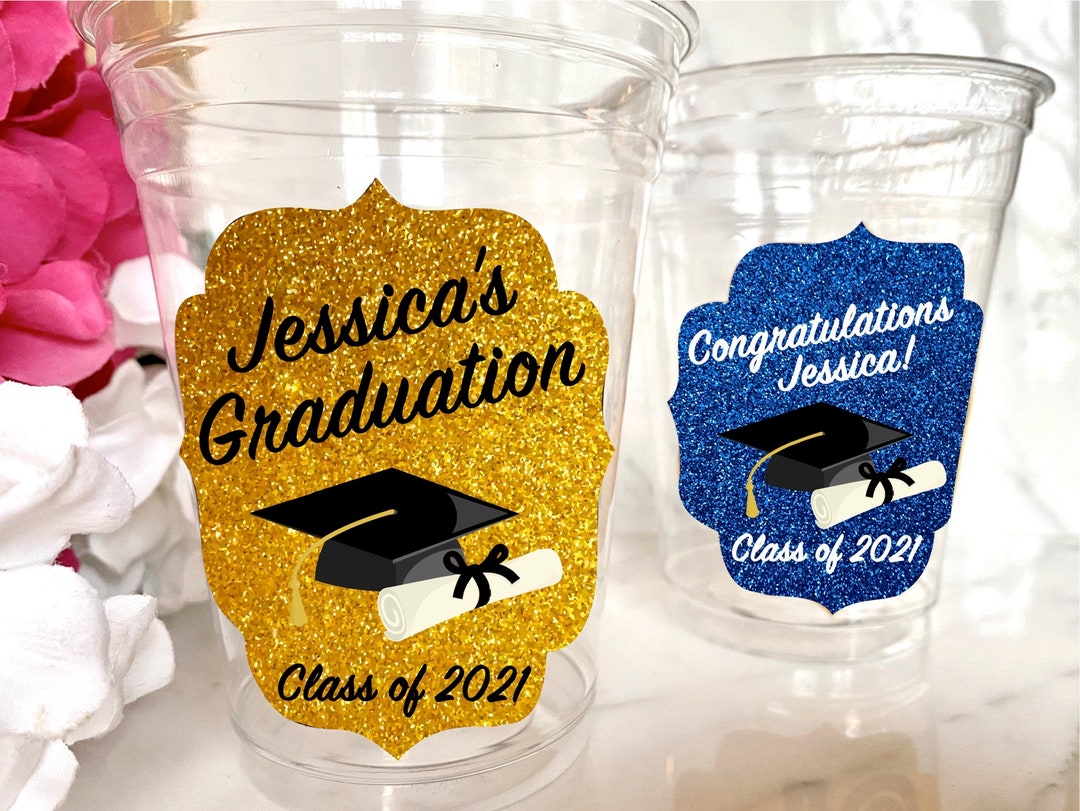 Graduation Cups, Graduation Party Cups, Graduation Party Favor ...