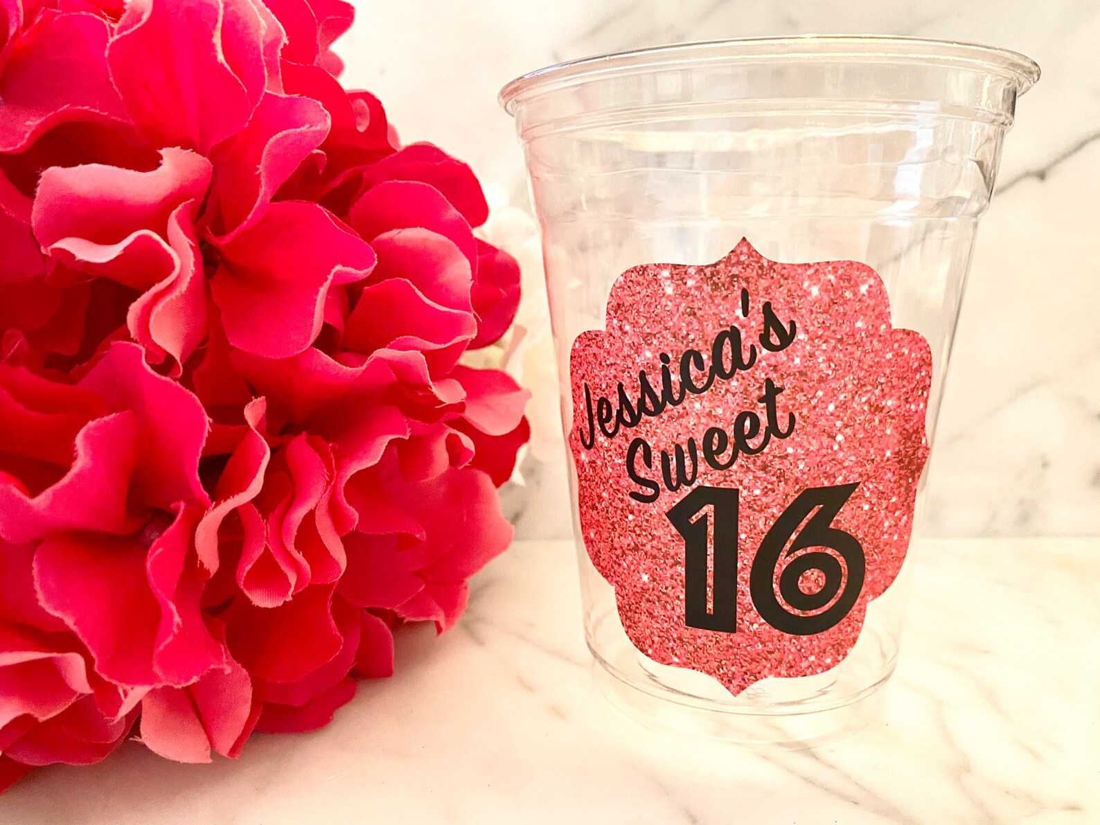 Sweet Sixteen Cups Sweet 16 Cups Sweet 16 Drinkware Sweet - Etsy