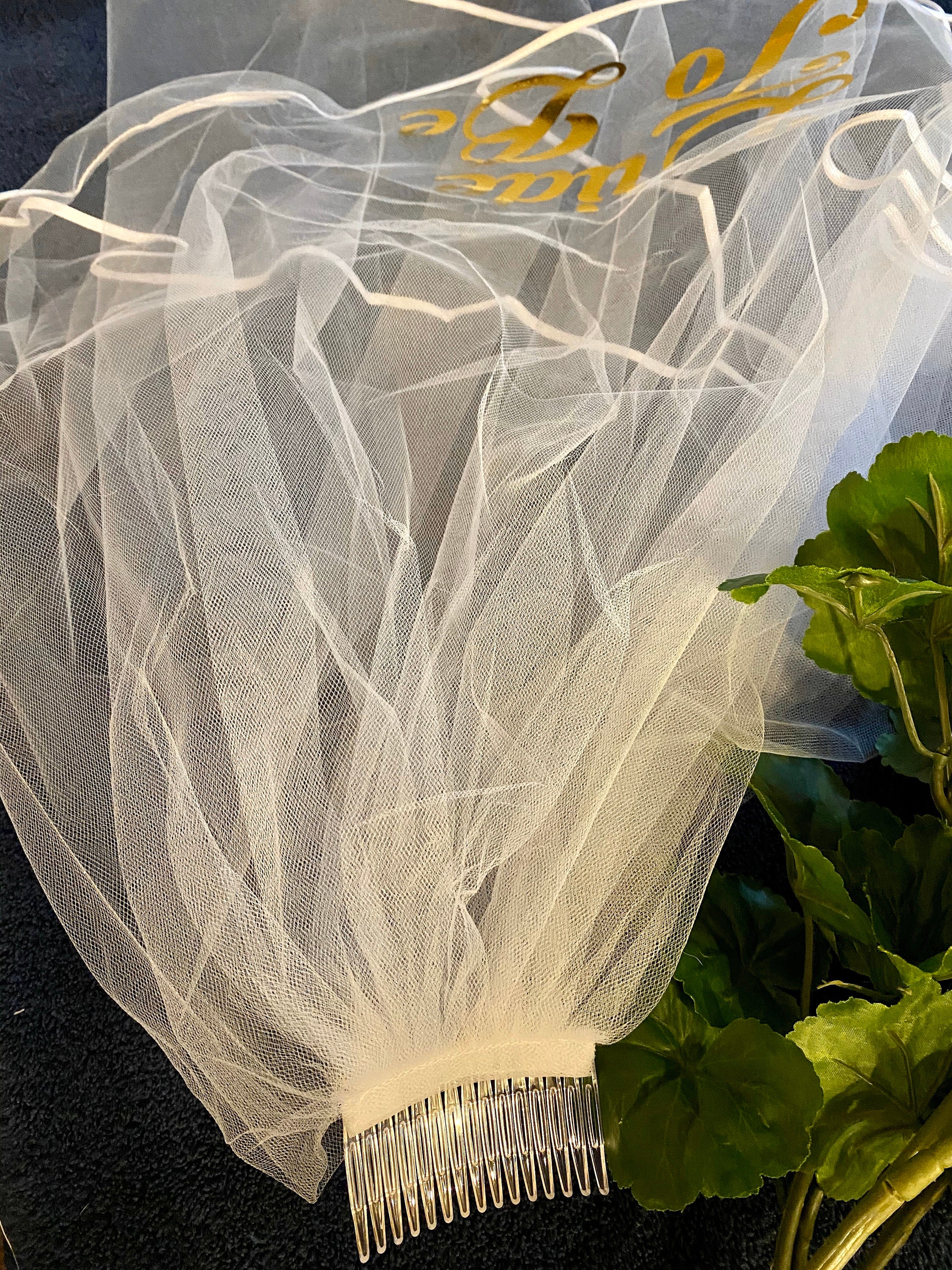 Personalized Veil Bride to Be Veil Bachelorette Veil Bridal - Etsy