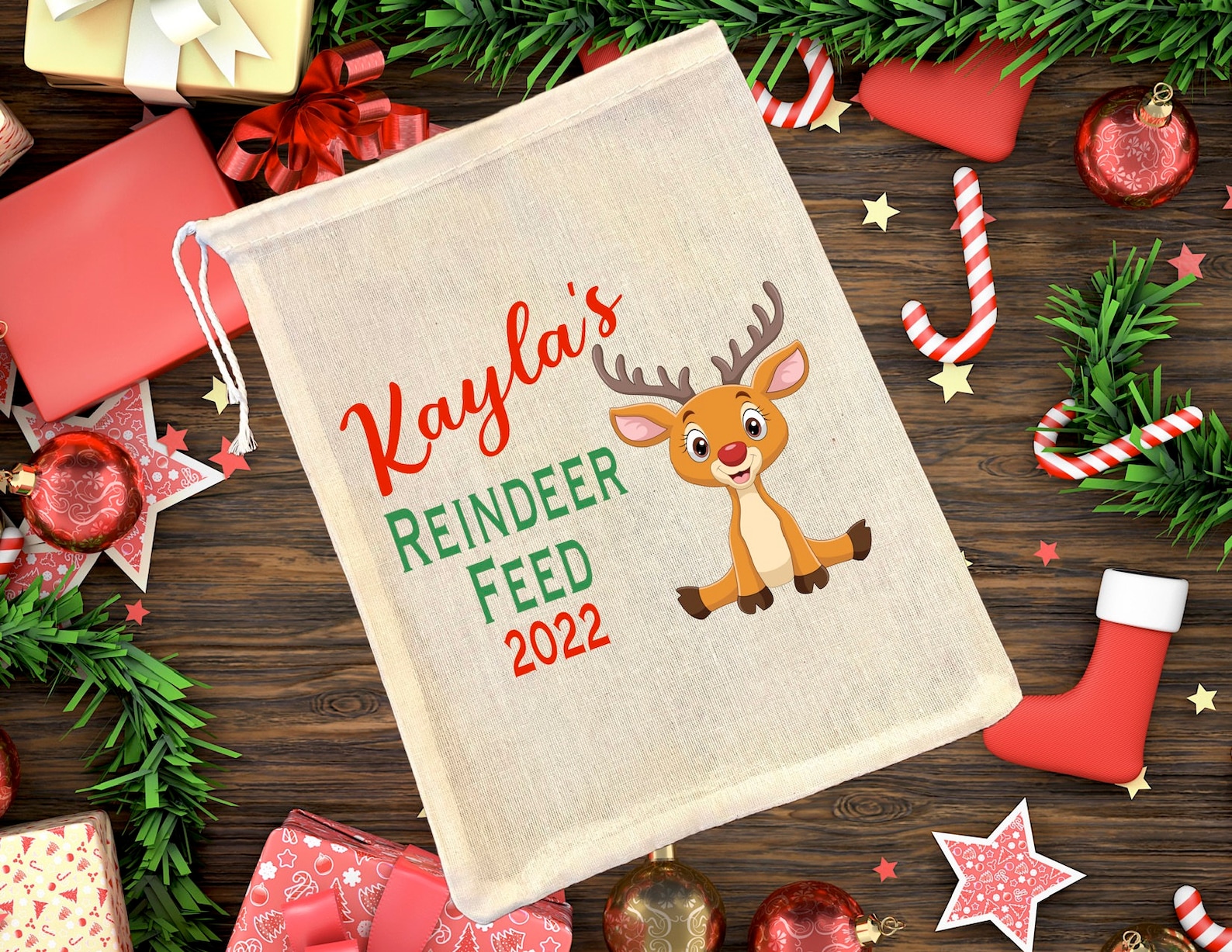 Personalized Santa Claus Gift Tags Christmas Gift Labels - Etsy