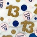 13th Birthday Confetti, Personalized Confetti, Thirteenth Birthday ...