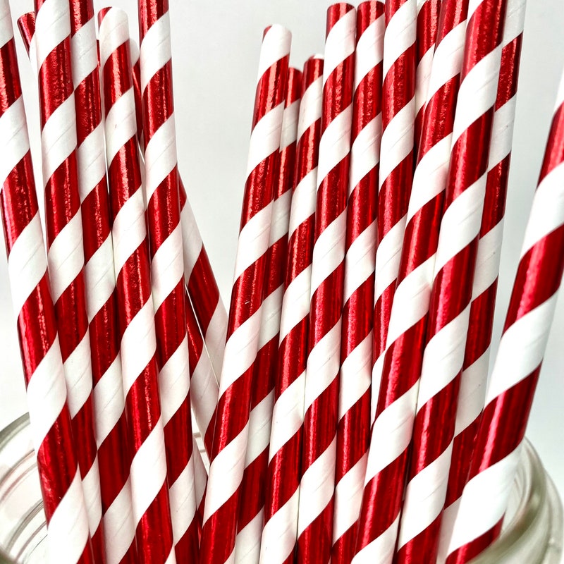 Milkshake Paper Straws - Etsy