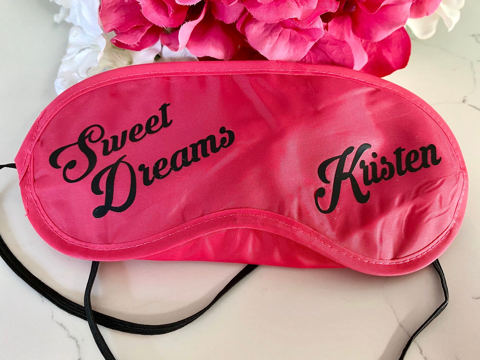 Personalized Sleep Masks Eye Mask Sweet Dreams Sleep Mask - Etsy