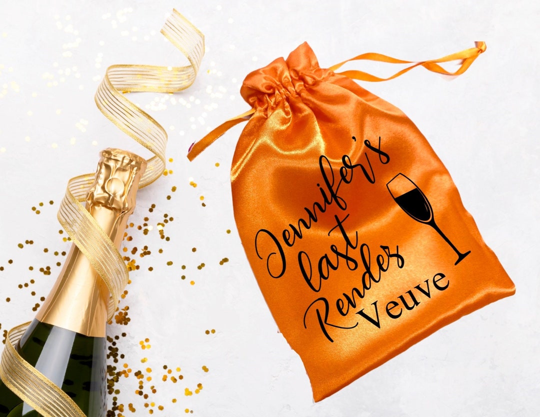 Veuve Before Vows Bachelorette Party Favor Bags, Bridal Shower Bags ...