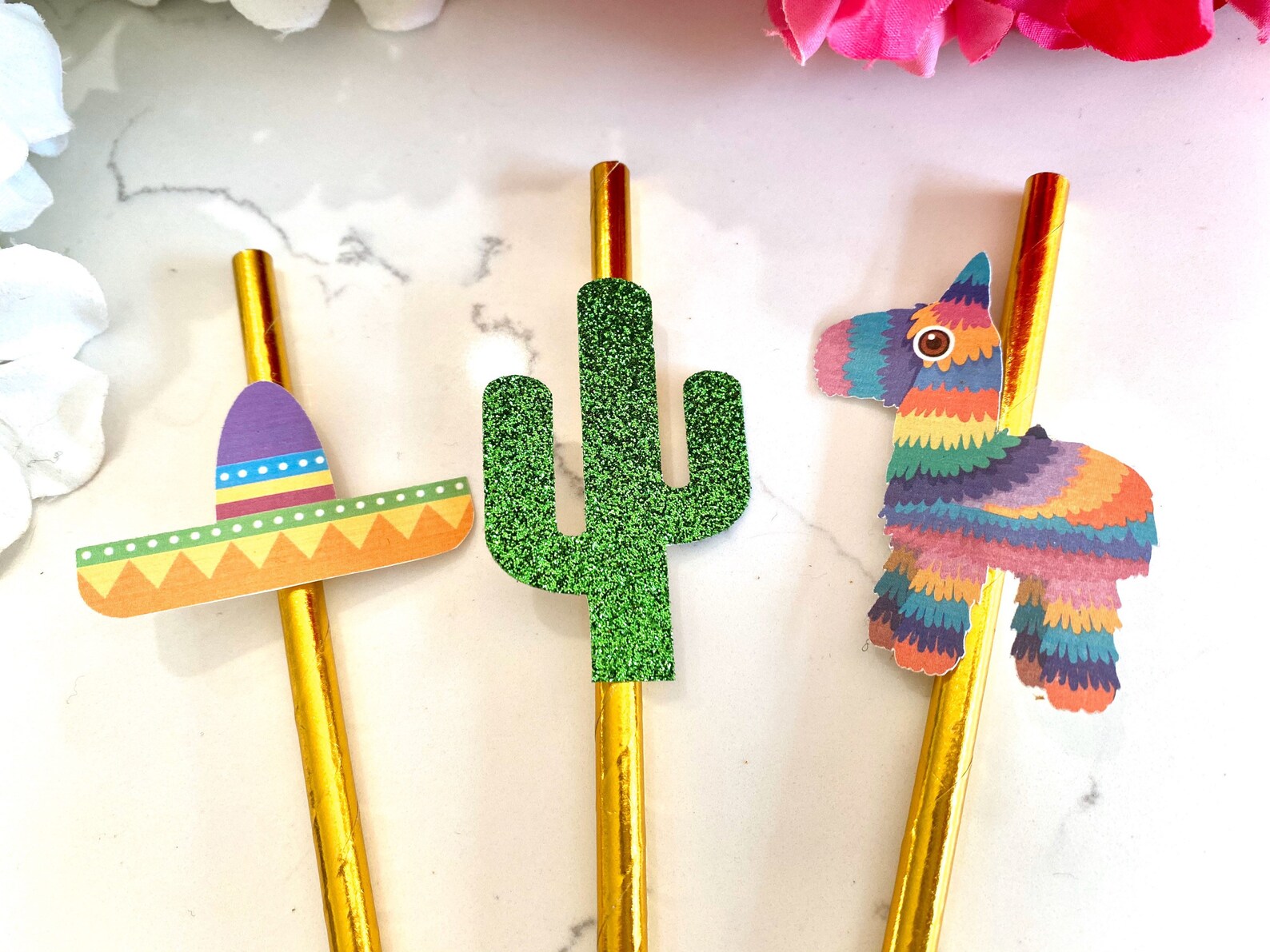 Final Fiesta Paper Straws, Last Fiesta, Bachelorette Paper Straws ...