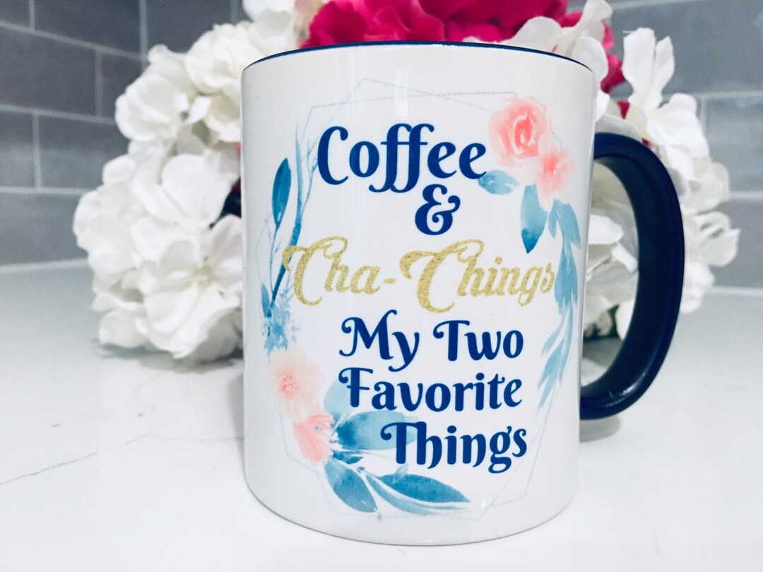 Cha Ching Coffee Mug, Etsy Seller Coffee Mug, Etsy Cha Ching Mug ...