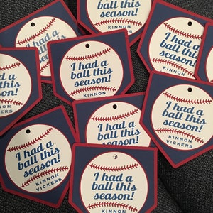 Baseball Party Favor, Baseball Party Favor Tag, Baseball Baby Shower ...