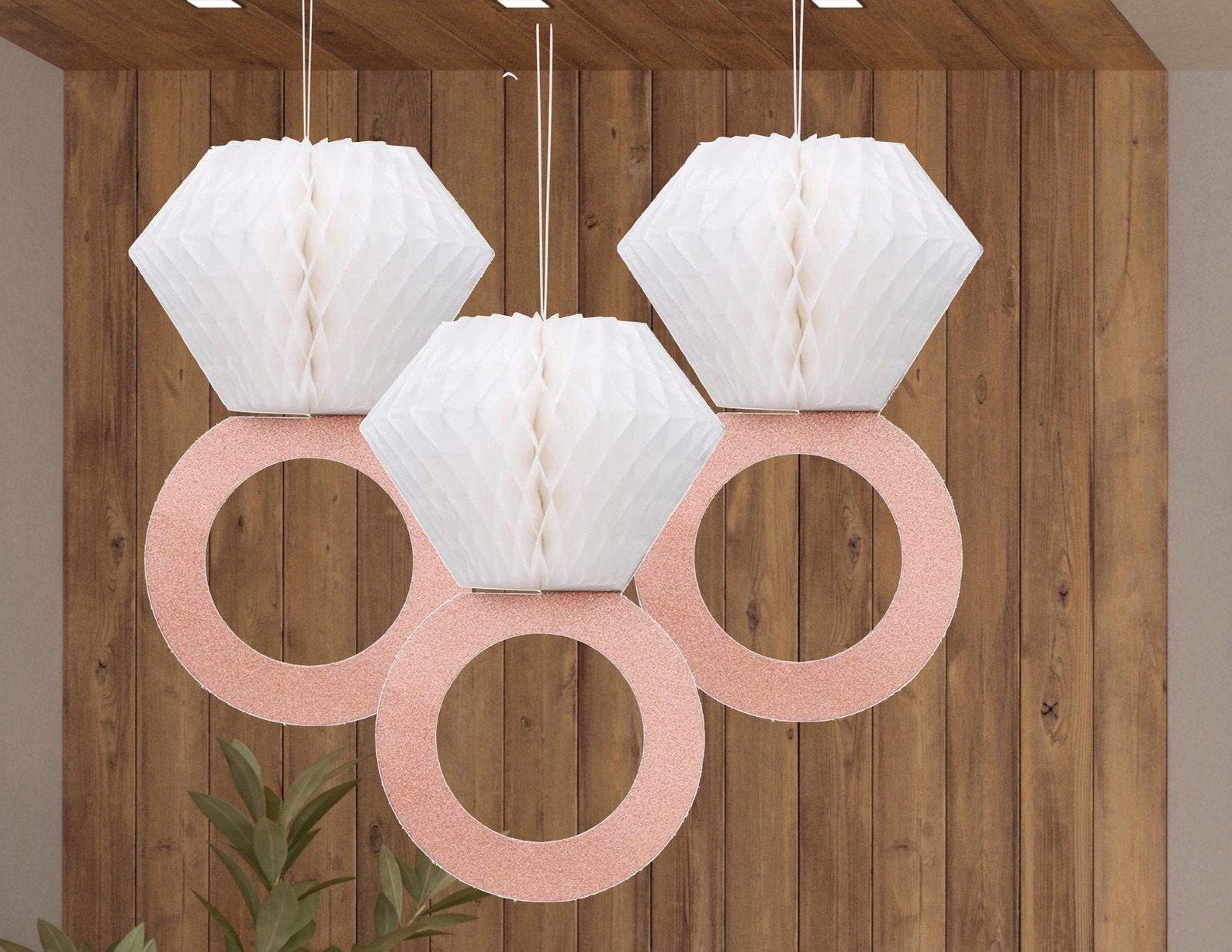 Engagement Ring Decorations Engagement Party Decor Bridal - Etsy