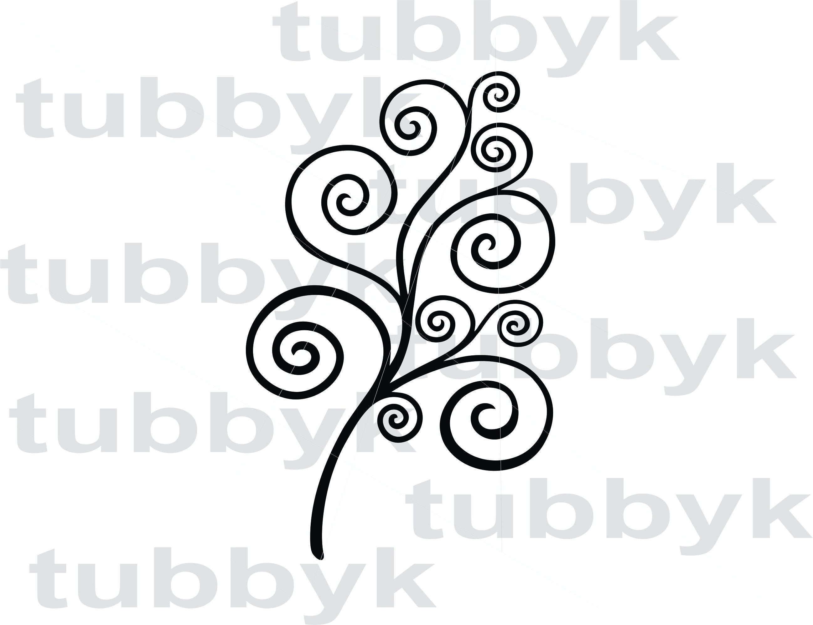 Silhouette SVG File SVG Scrapbooking Papercraft Cutting File Vine svg ...