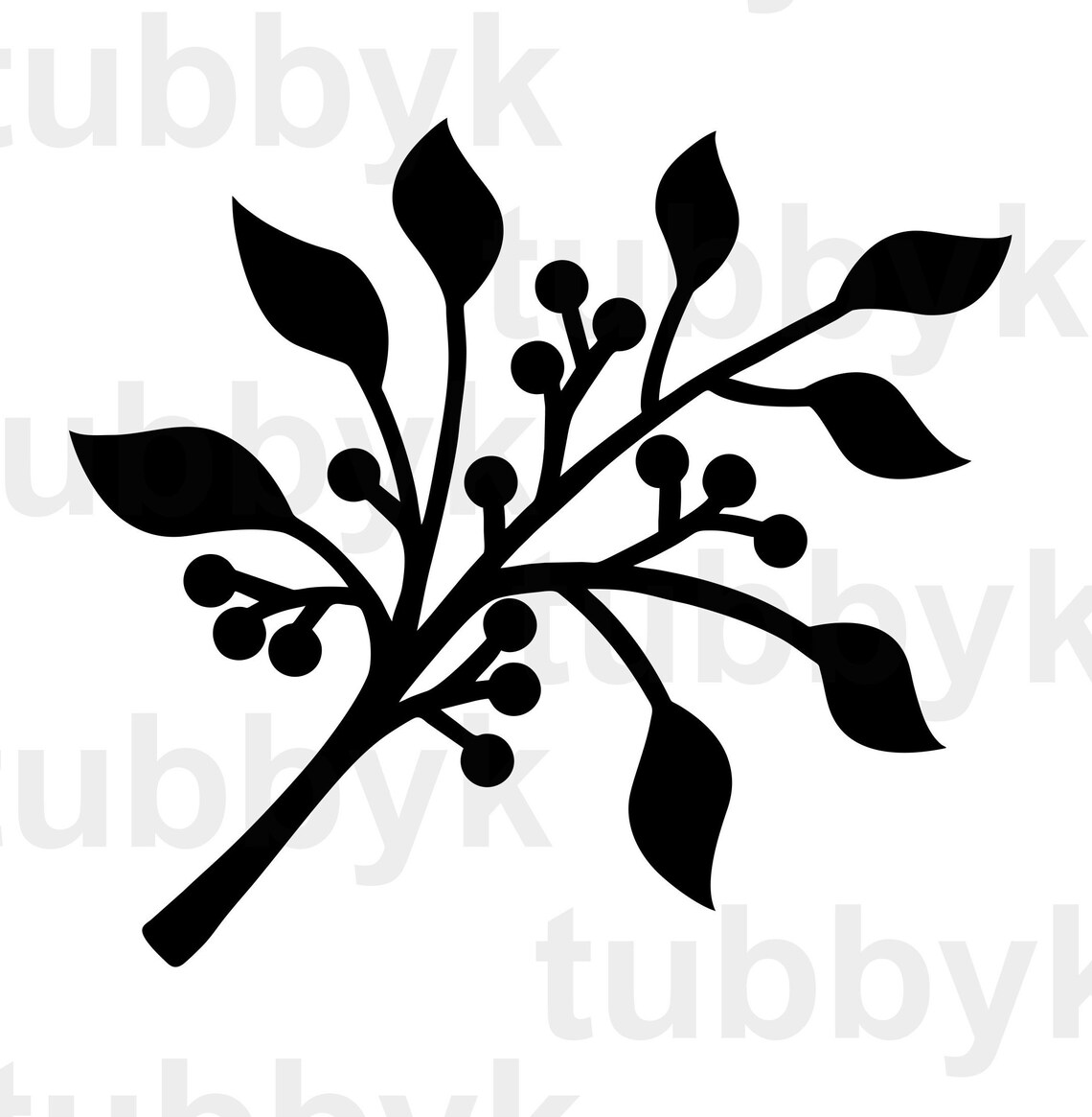 Branches Svg SVG File Svg Bundle Leaves Bundle Branches - Etsy