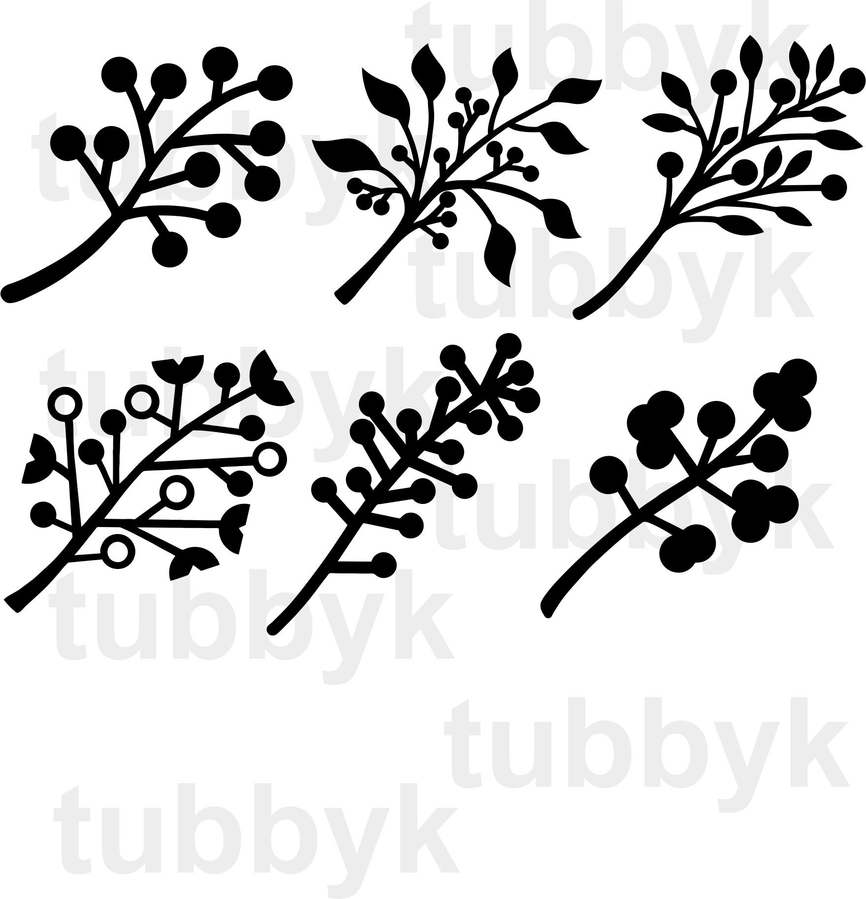 Branches Svg, SVG File, Svg Bundle, Leaves Bundle, Branches Bundle ...