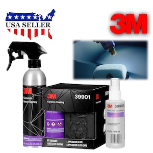 3M Ceramic Coating Glass Pre-treatment Ceramic Boost Spray Vinyl Wrap ...