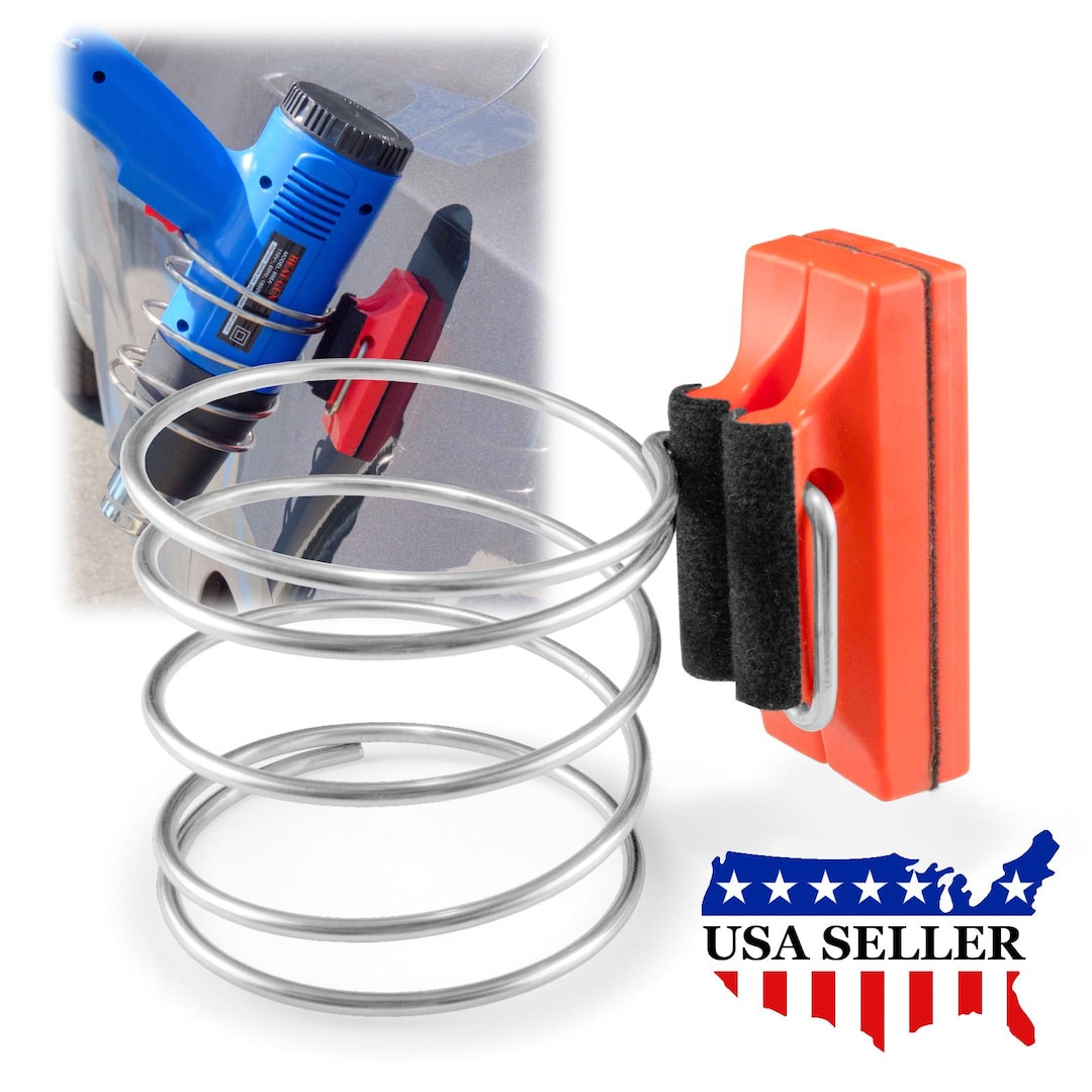 Magnetic Heat Gun Holder With Safety Cap and Scratch-less Felt Base ...