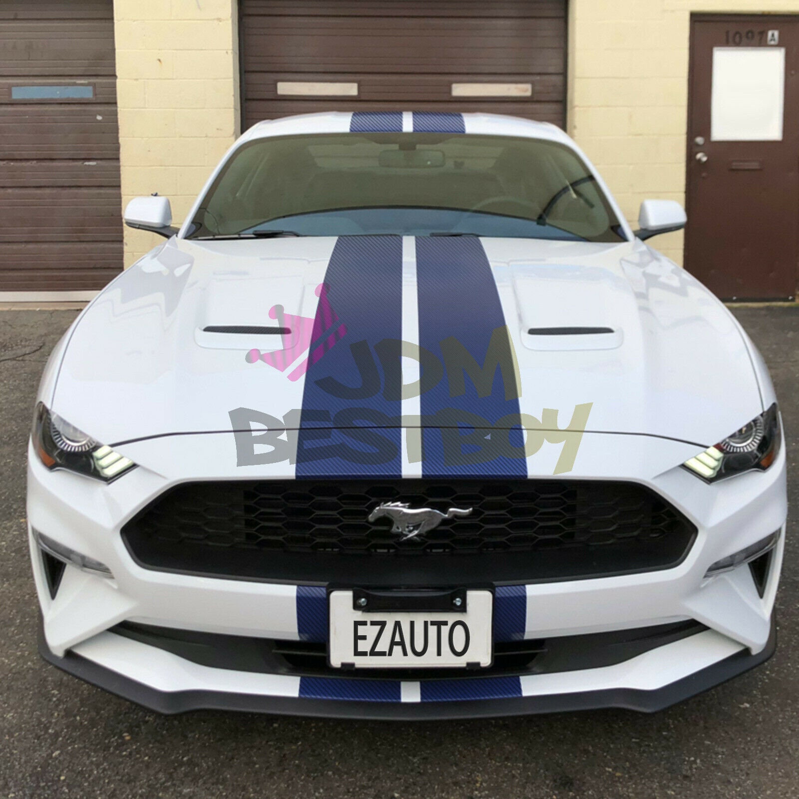 Free Kit 3D Matte Carbon Fiber Racing Stripes Vinyl Wrap Rally | Etsy