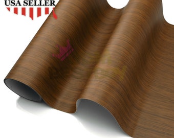 Teak Wood Grain Vinyl Wrap Sticker Car Home Kitchen Decoration | Etsy