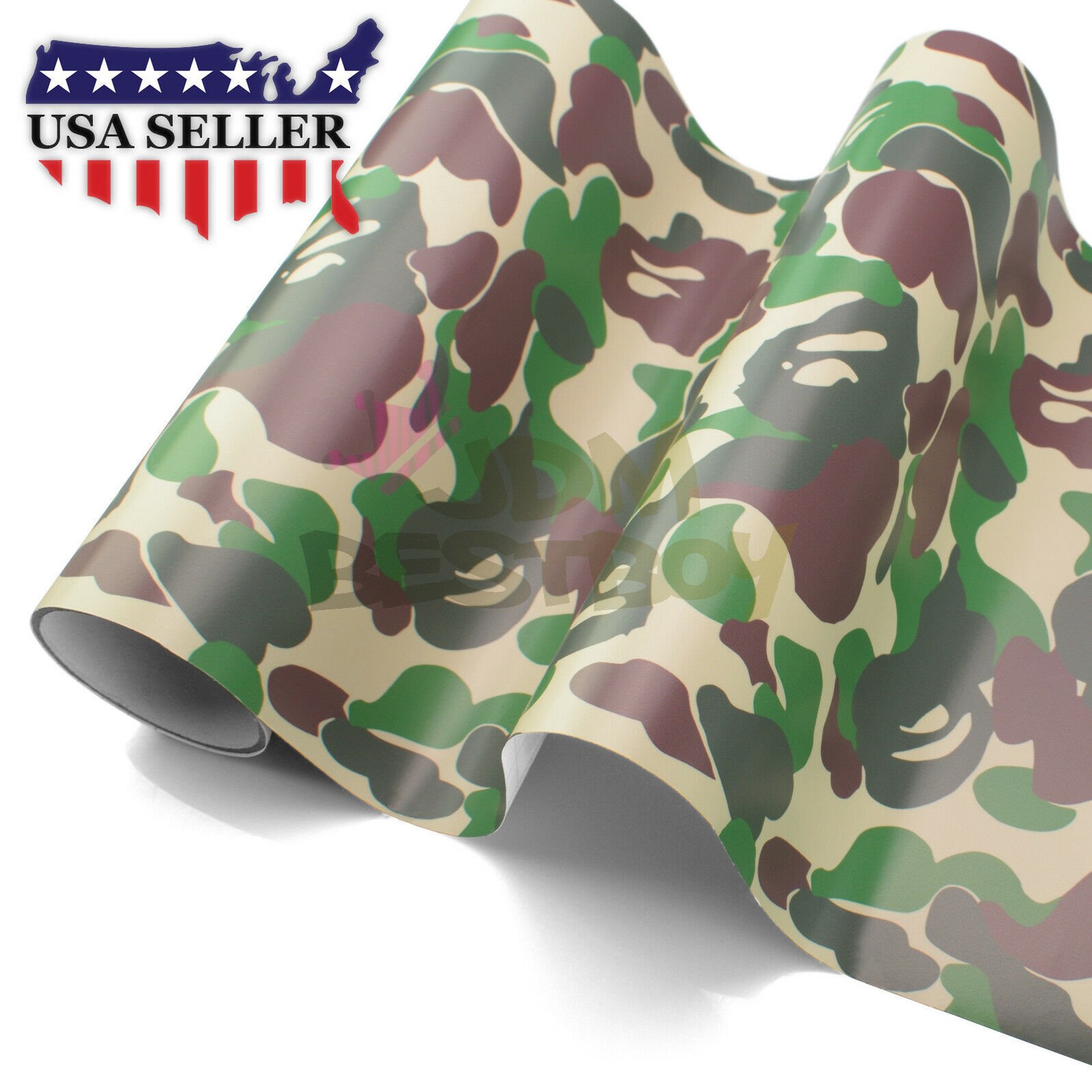 Green Ape Camouflage Camo Car Vinyl Wrap Sticker Decal Air - Etsy