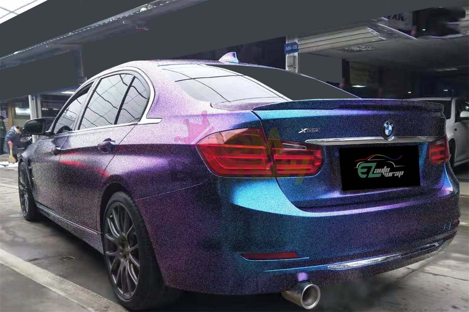 Galaxy Dust Matte Purple Teal Diamond Glitter Metallic Color | Etsy