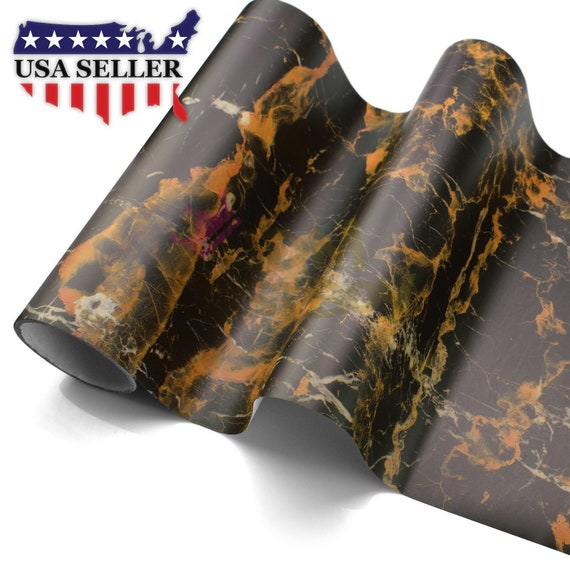 Matte Marble Granite Look Vinyl Wrap Contact Paper Home | Etsy