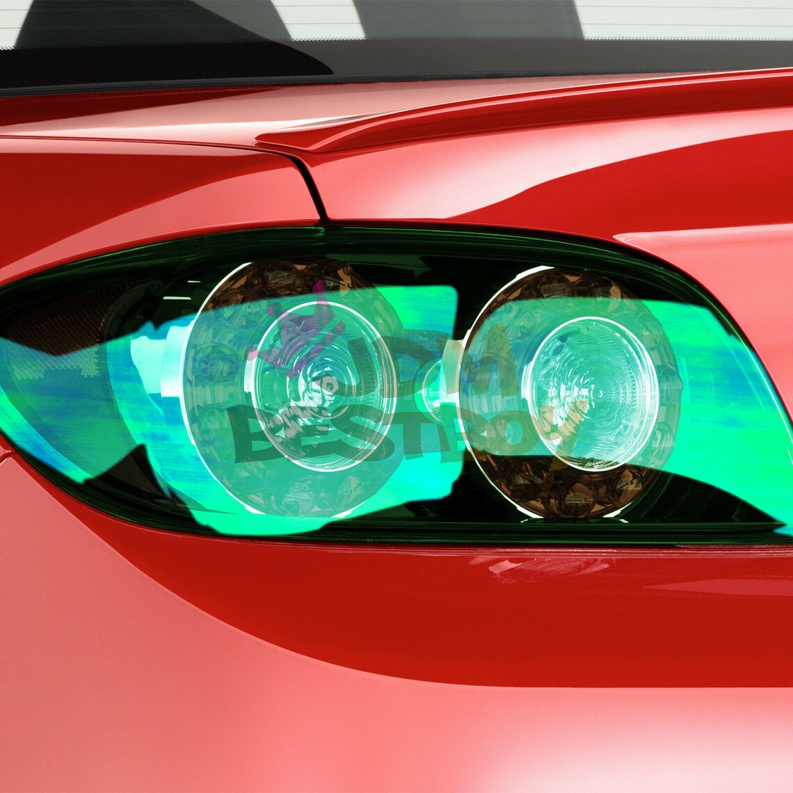 Chameleon Green Gloss Color Change Headlight Tint Fog Lights - Etsy