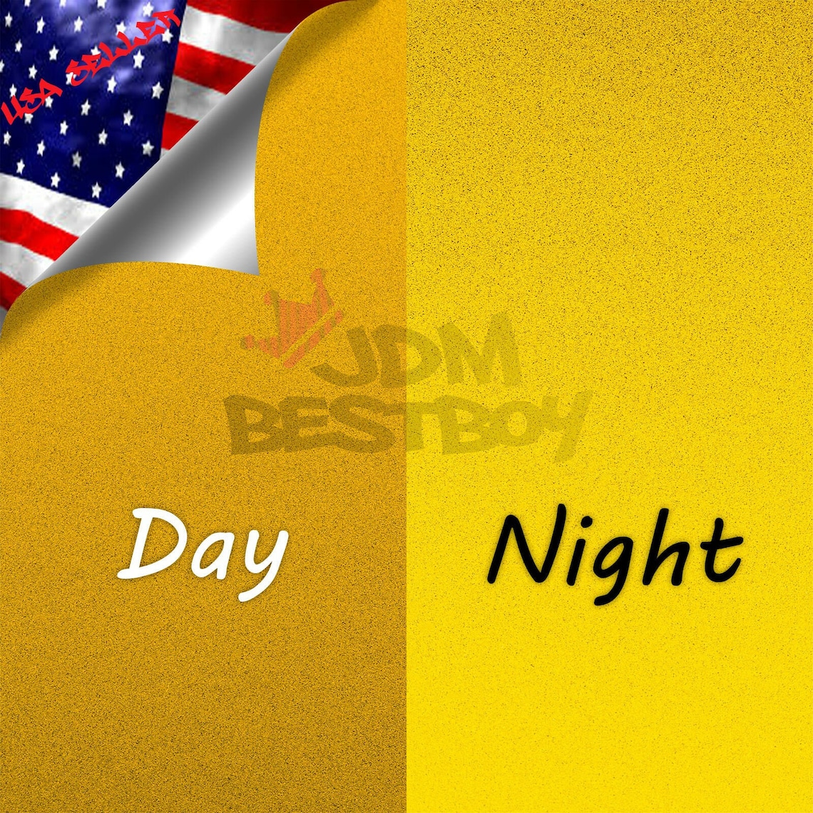 Reflective Yellow Vinyl DIY Car Wrap Sticker Decal Graphic | Etsy