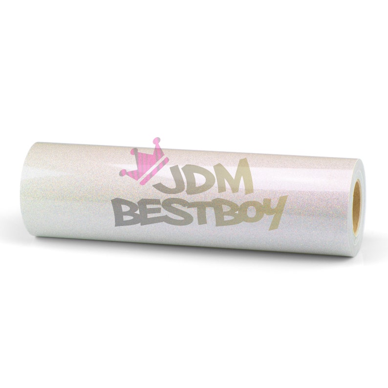 ESSMO™ Silver Confetti Glitter Heat Transfer Vinyl HTV Easy to Weed ...