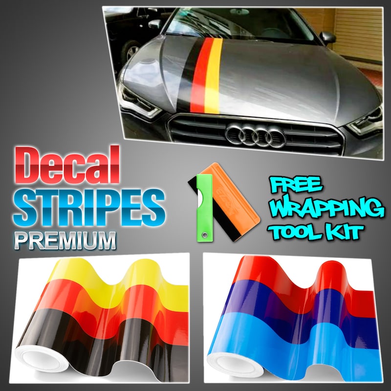 Bmw M Stripe Decals - Etsy