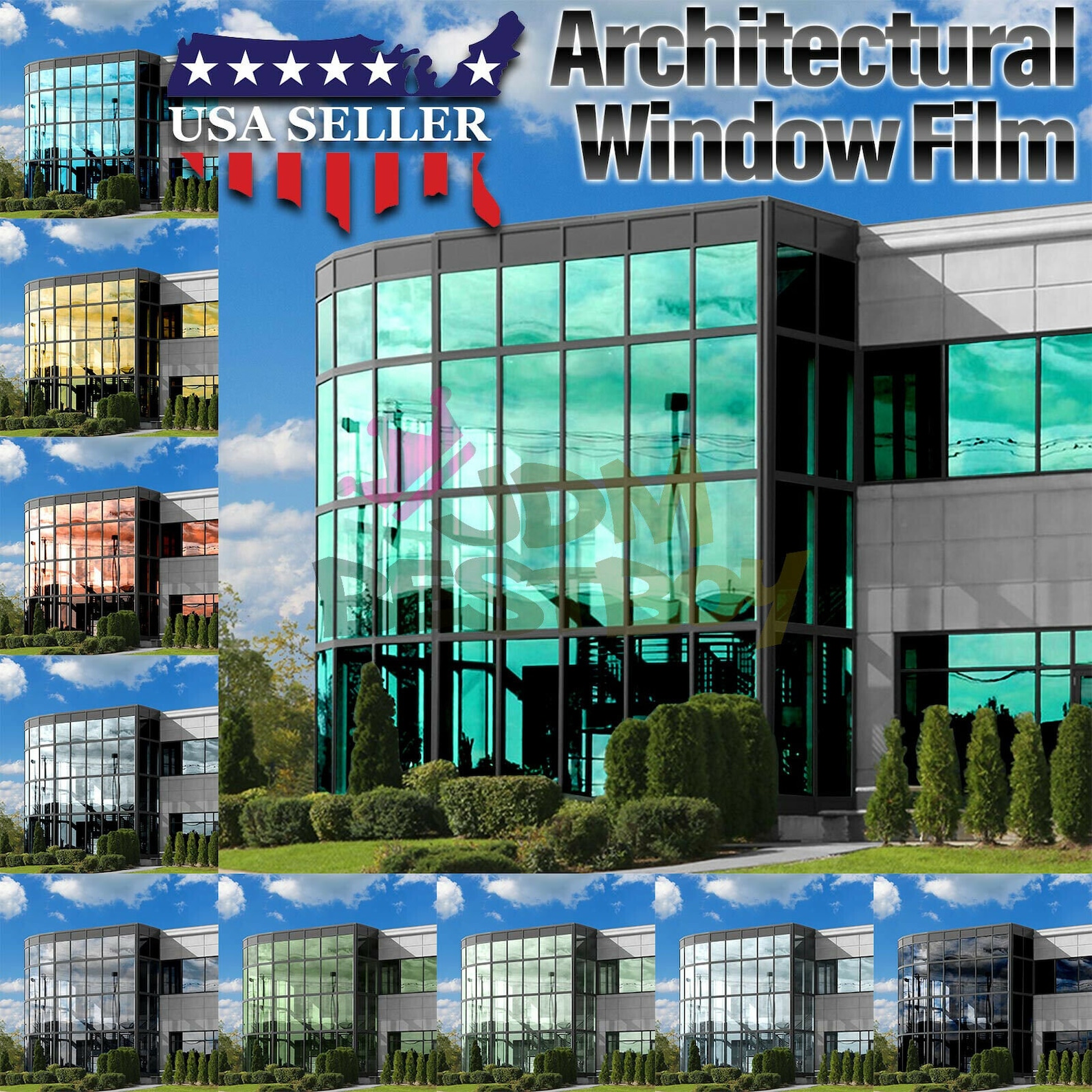 Light Smoke Window Tint Film UV Heat Reflective Home Office - Etsy