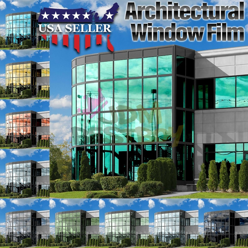 Light Smoke Window Tint Film UV Heat Reflective Home Office - Etsy