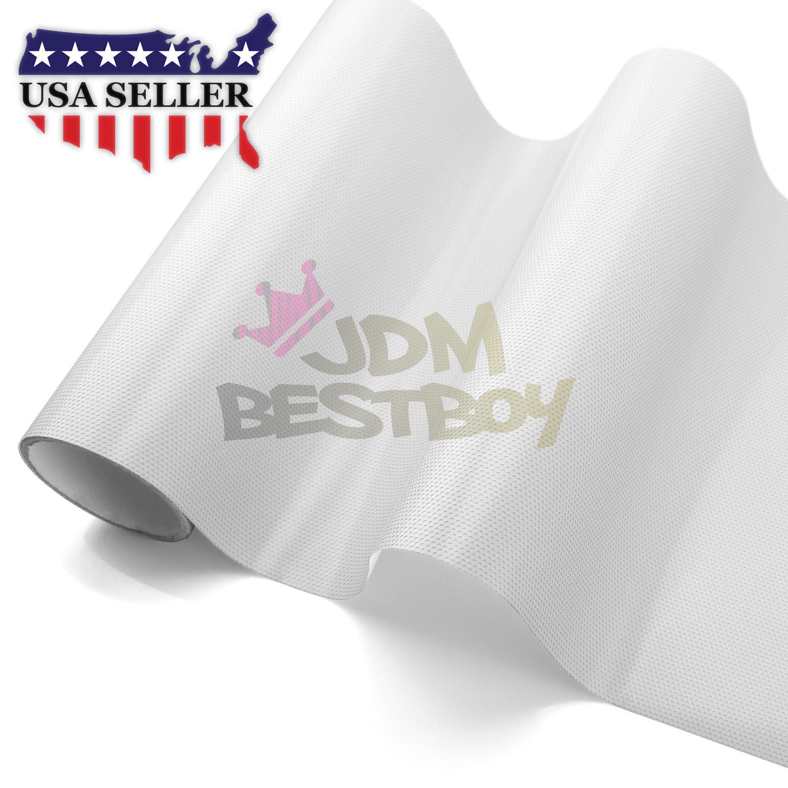 Premium White Perforated One Way Vision Print Media Vinyl | Etsy