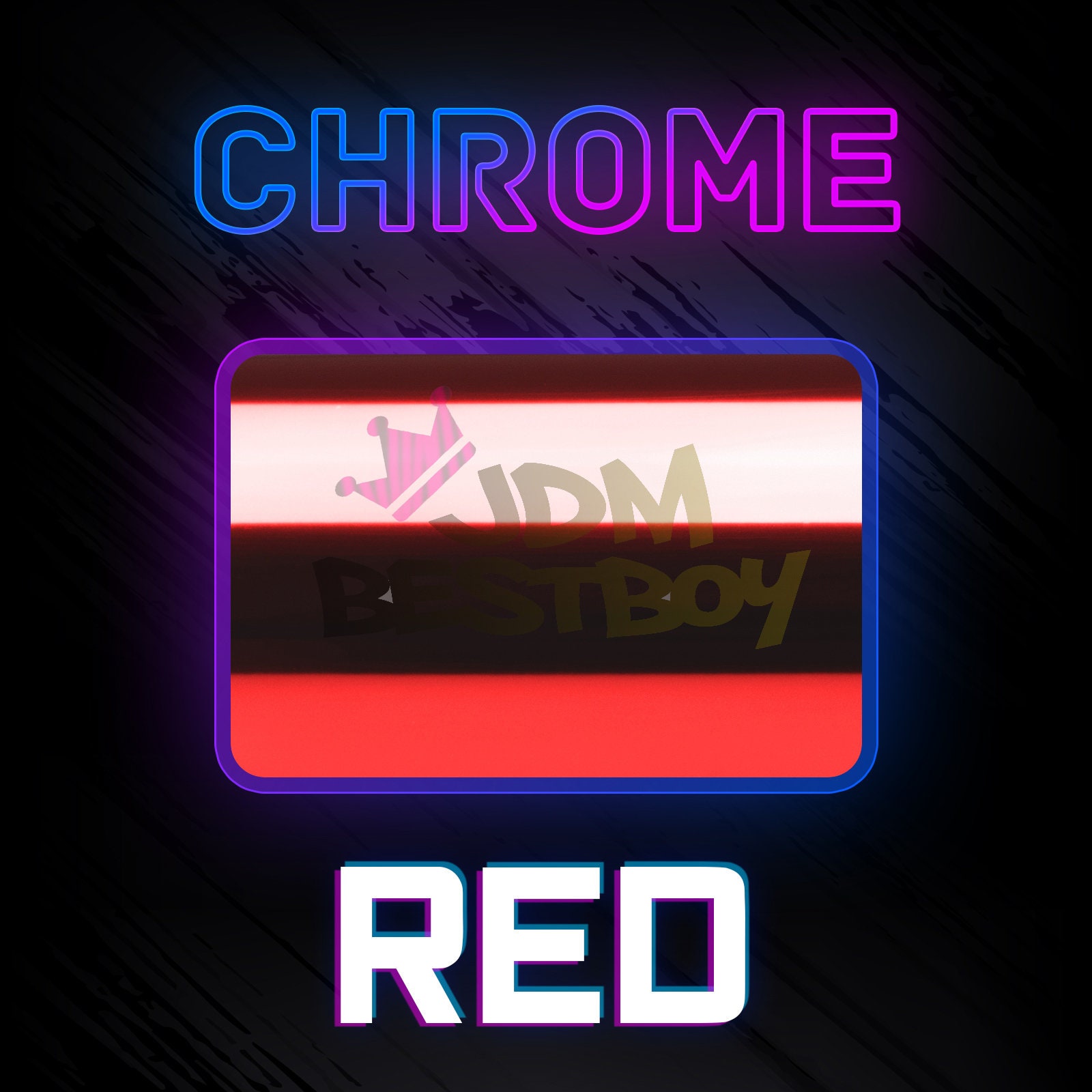 ESSMO™ Red Chrome Heat Transfer Vinyl HTV Easy to Weed Sheet Roll T ...