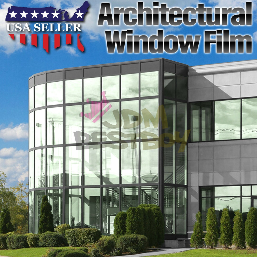 Light Green Window Tint Film UV Heat Reflective Home Office Privacy ...